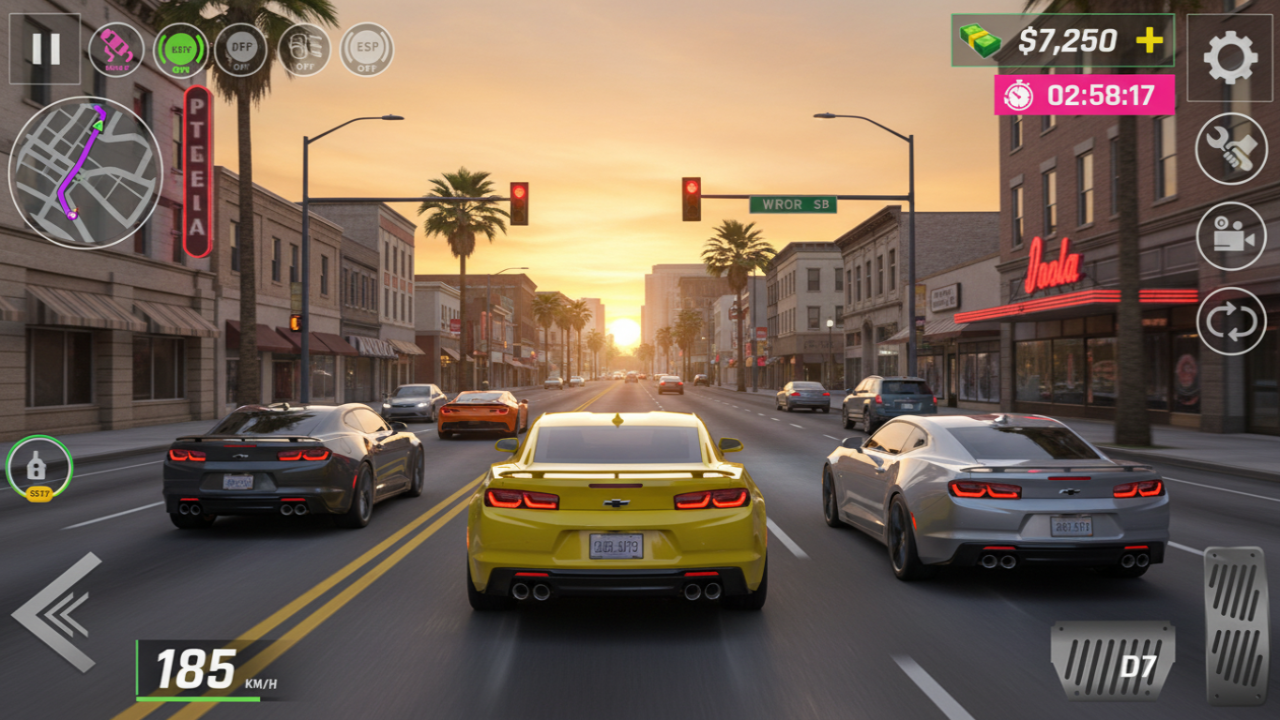 Open World Car Driving Simulator - City Driving Car Games - App on ...