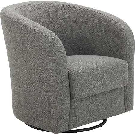Amazon.com: Signature Design by Ashley Alcoma Swivel Accent Chair ...