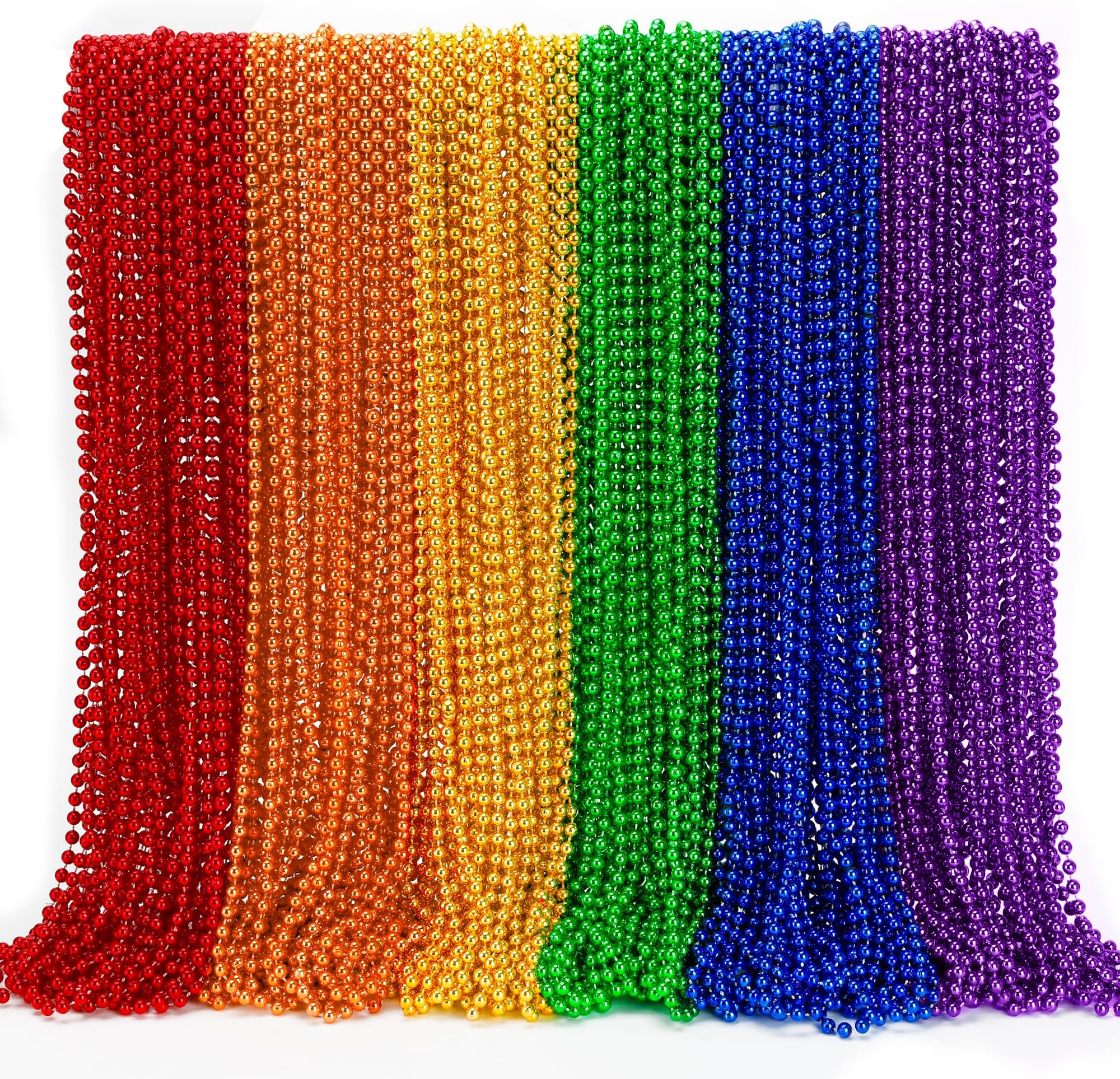 Amazon.com: EOBOH 200PCS Pride Accessories, LGBTQ Pride Beads Necklace ...