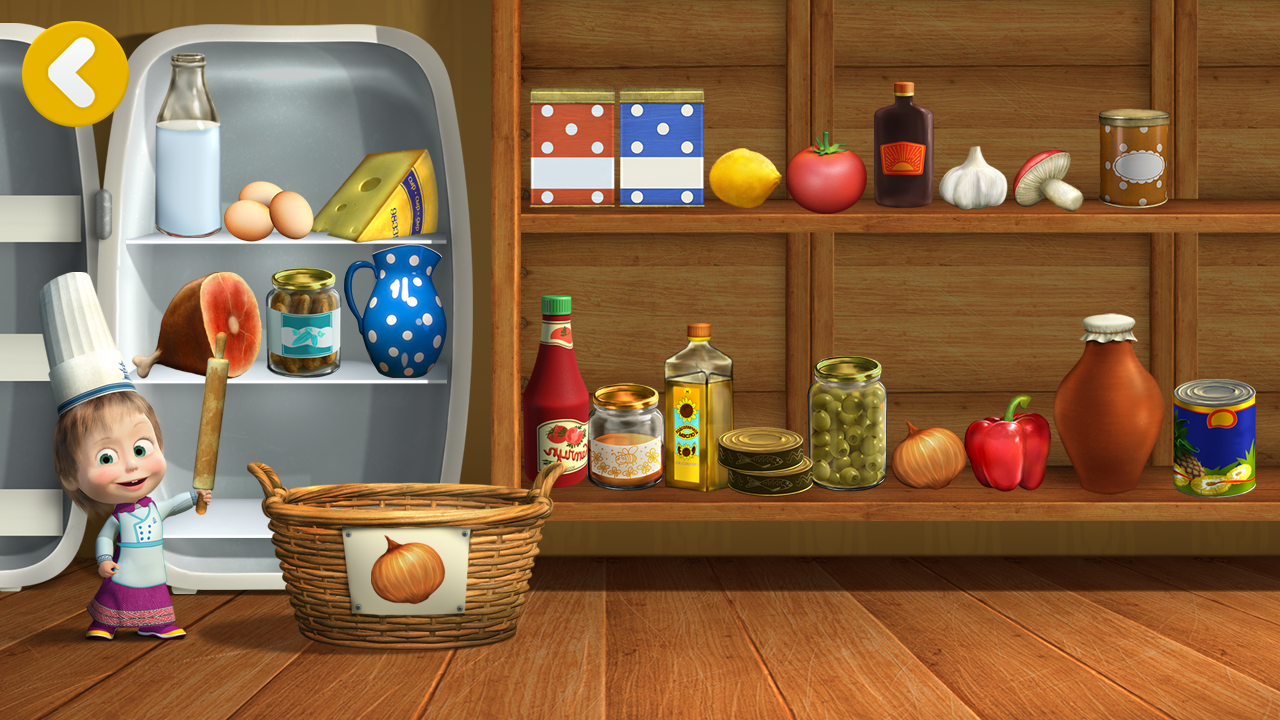 Masha and the Bear: Pizzeria! Pizza Maker Games for Kids! - App on ...