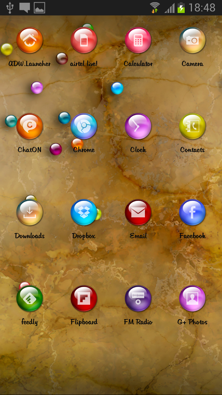 Marbles Theme ADW/Apex Launcher - App on Amazon Appstore