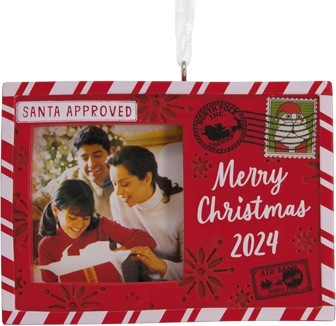 Amazon.com: Hallmark Holiday Postcard 2024 Photo Frame Christmas ...