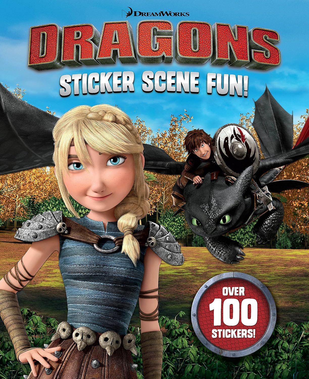 Buy DreamWorks Dragons: Sticker Scene Fun! Book Online at Low Prices in ...