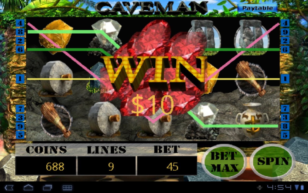 Vegas Slot Machine - CAVEMAN - App on Amazon Appstore