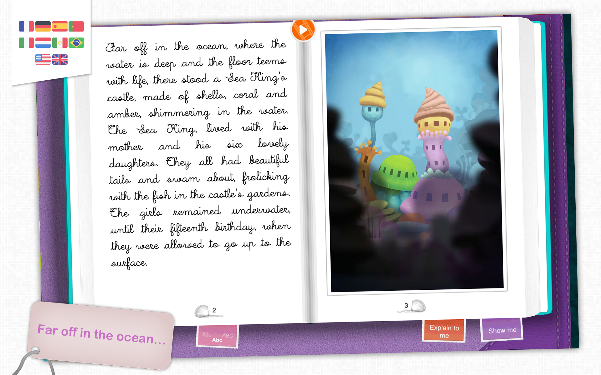 The Little Mermaid - Interactive book for kids - App on Amazon Appstore
