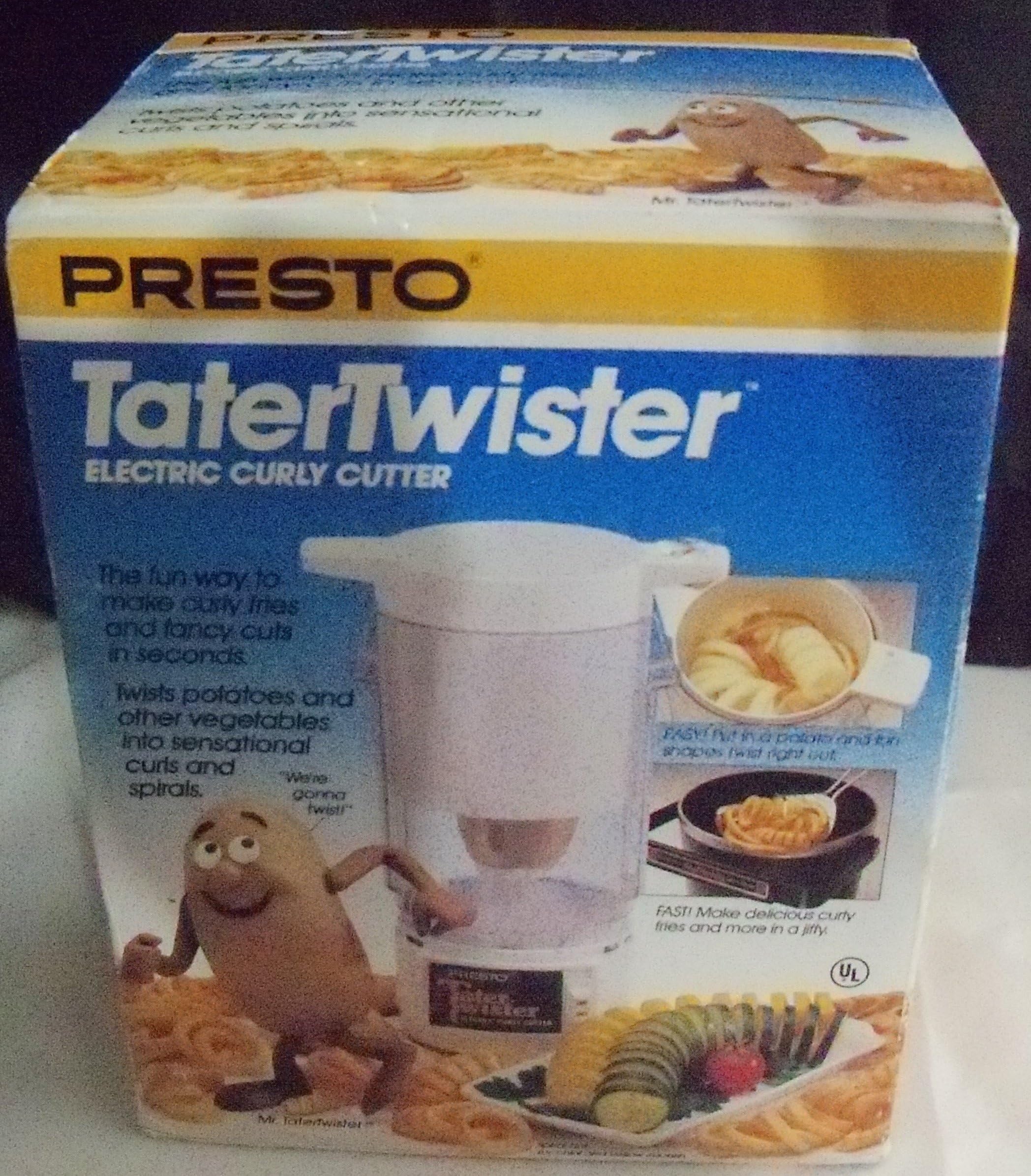 Amazon.com: Presto Tater Twister Curly Cutter: Curly Fry Cutter: Home ...