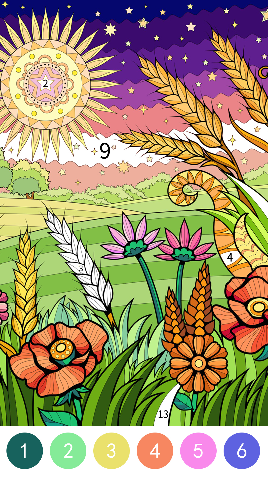 Tangle Color by Number Book - App on Amazon Appstore