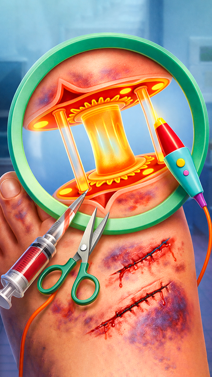 Foot Care Hospital: Doctor Surgery ASMR Game - App on the Amazon Appstore