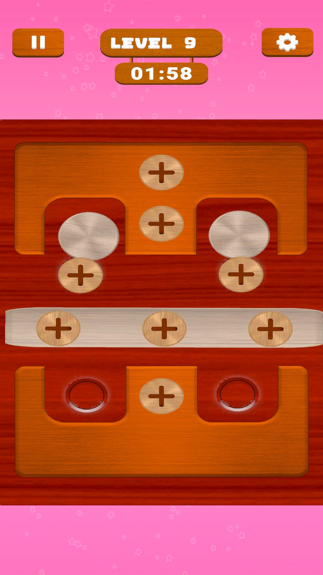 Unscrew Wood Nuts and Bolt Game: Wood Nuts Challenge Puzzle - App on ...