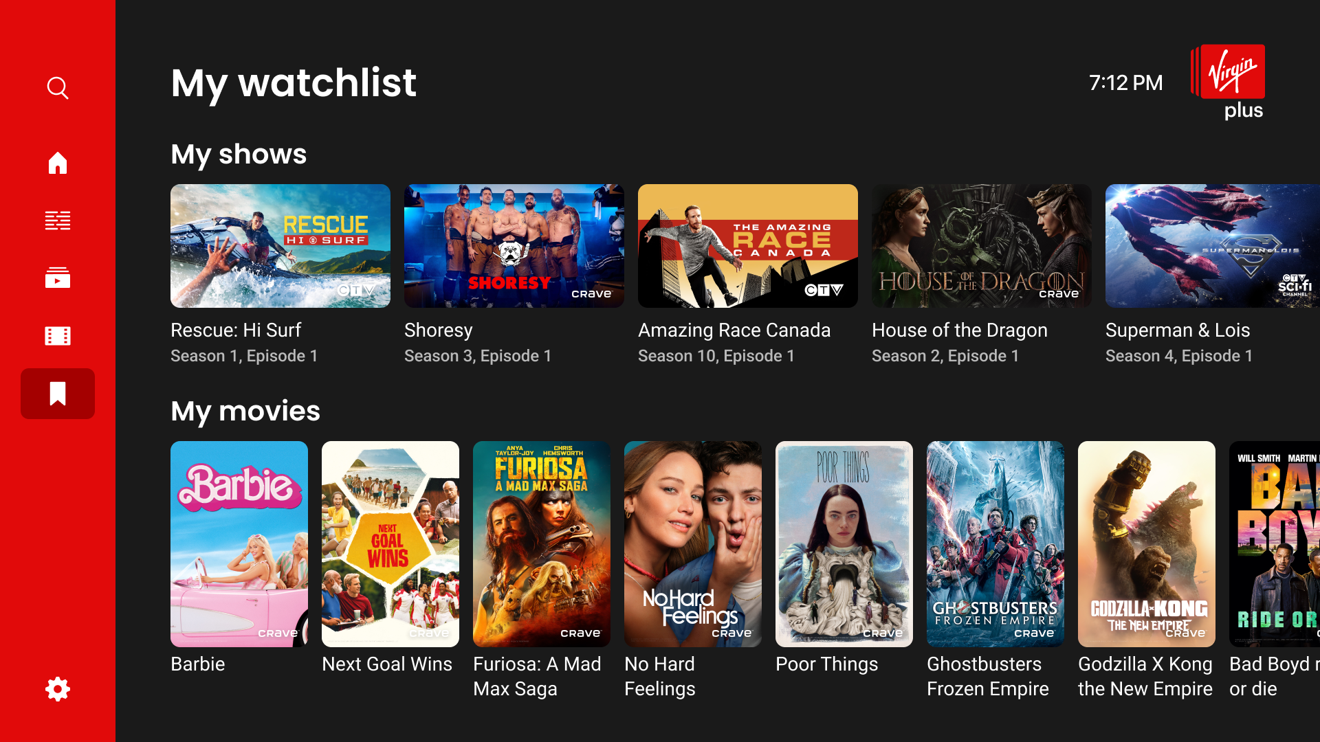 Virgin Plus TV - App on Amazon Appstore