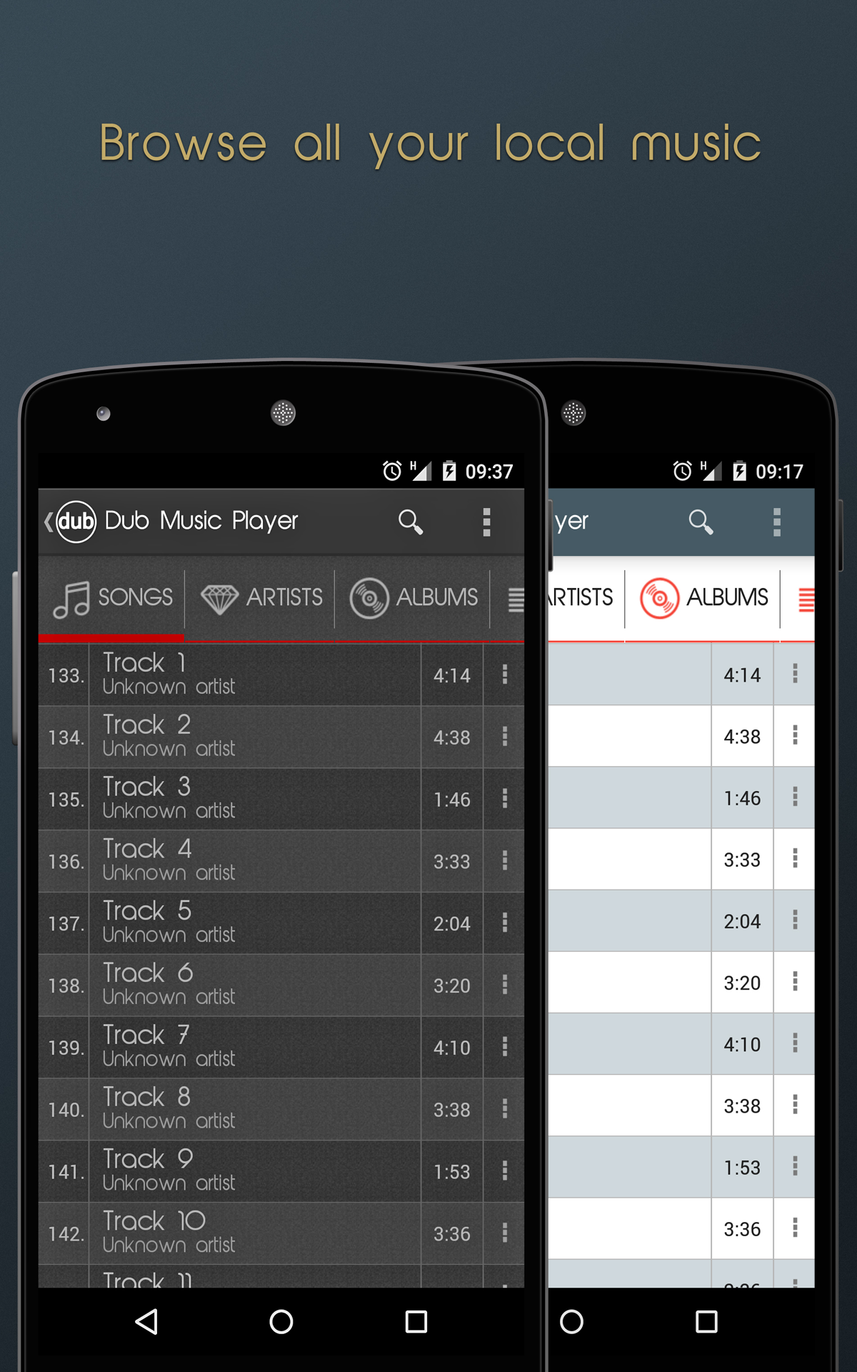 Aplicación Dub Music Player + Equalizer en Amazon Appstore
