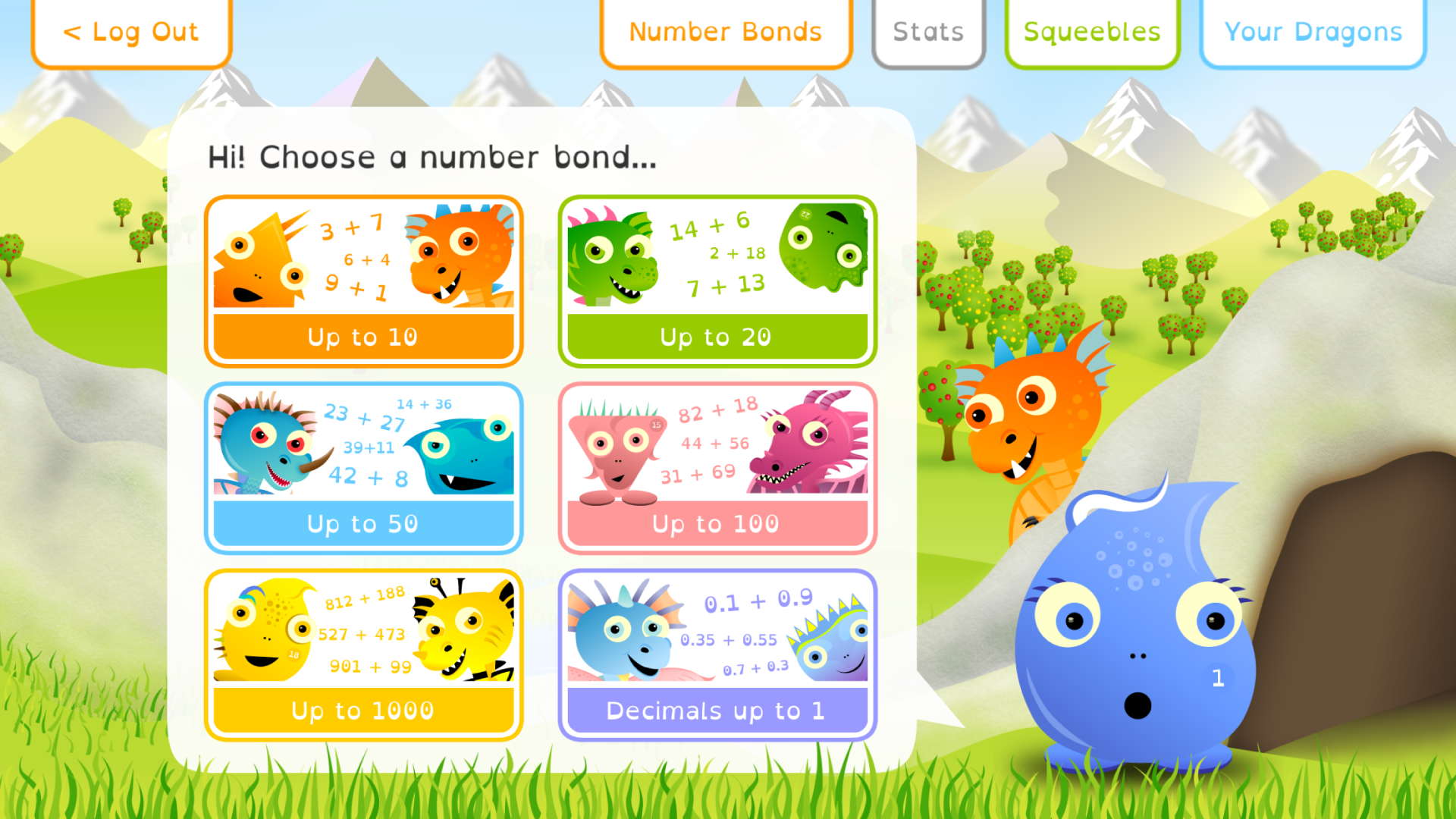 Squeebles Number Bonds - App on the Amazon Appstore