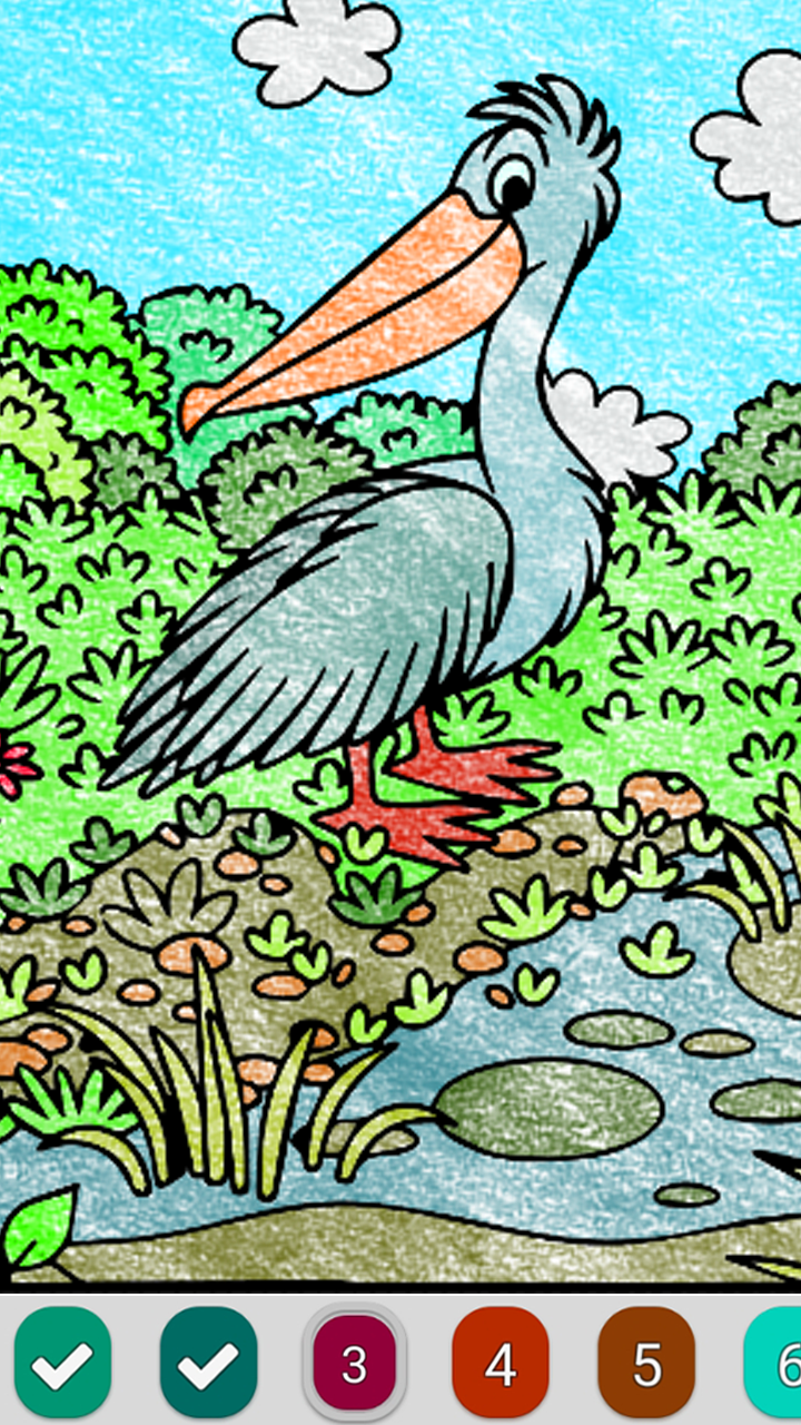 Animals Color by Number Book - Glitter, Paint & Crayon Pages - App on ...