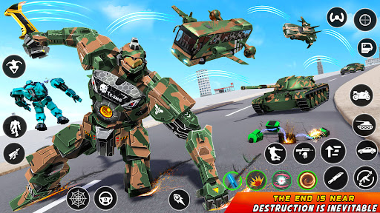 Army Bus Robot Car Game 3d - App on Amazon Appstore