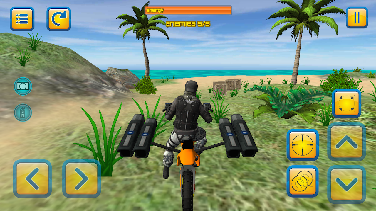 Motorbike Beach Fighter 3D - Motorcycle Shooter Game - App on Amazon ...