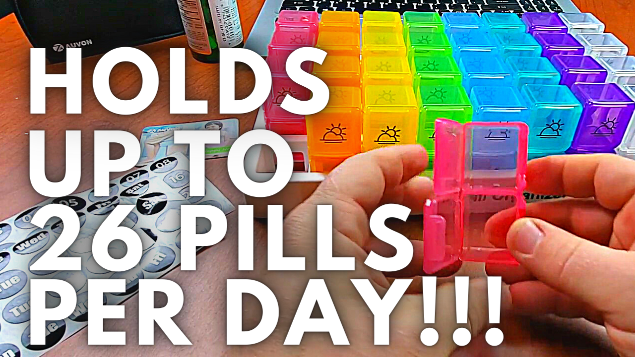 Watch Simple, Convenient, 30-day pill organizer on Amazon Live