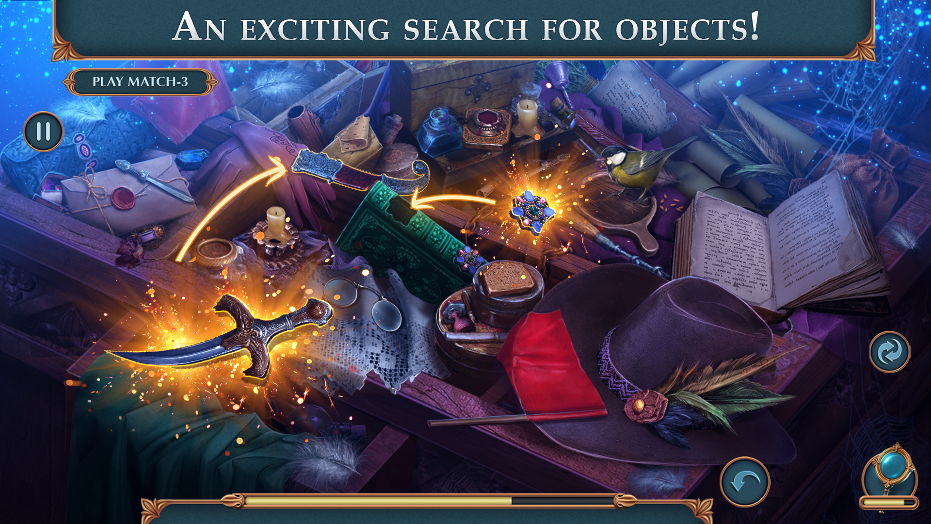 Hidden Objects - Connected Hearts: The Musketeers Saga Collector's ...