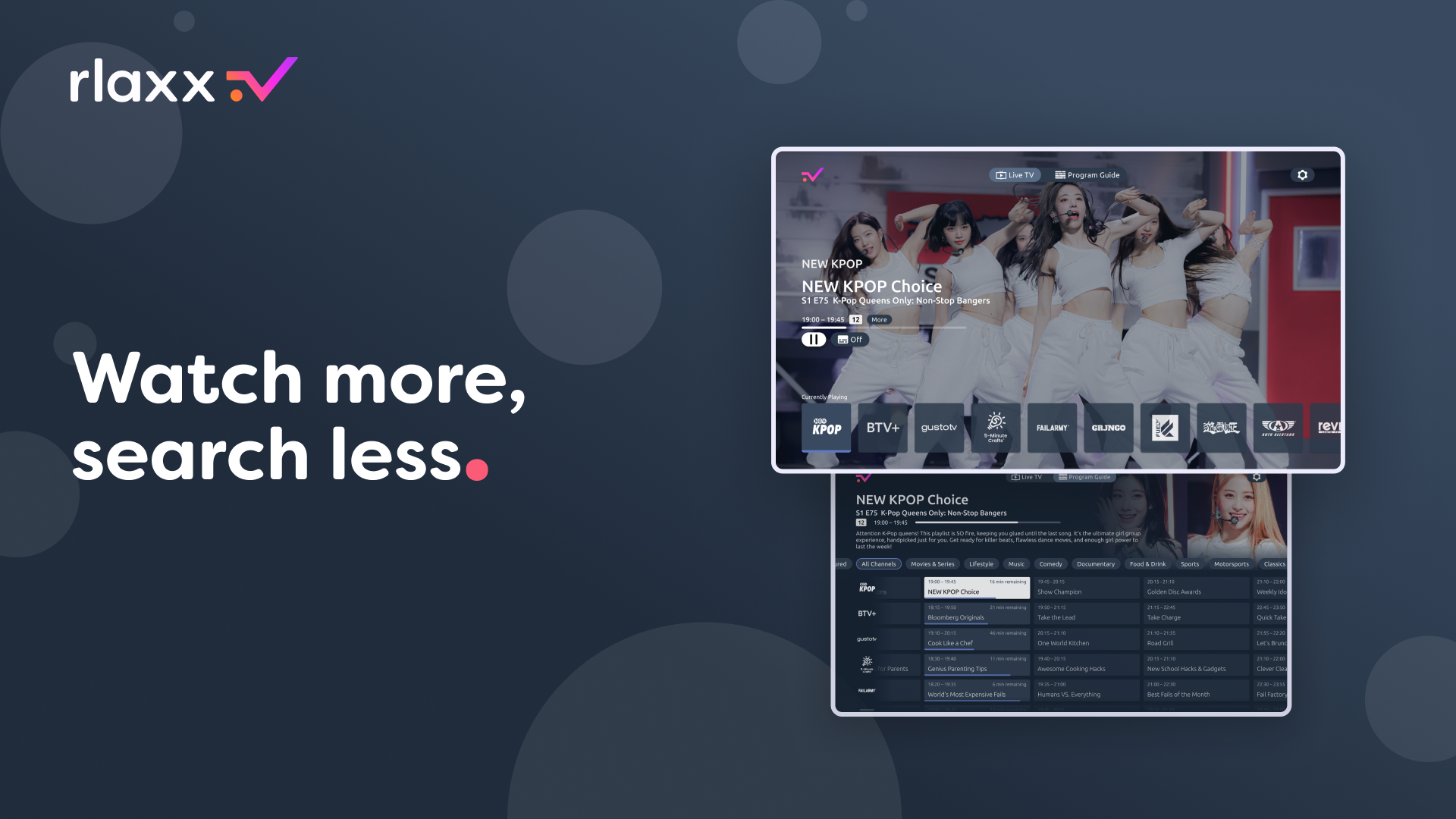 rlaxx TV - App on Amazon Appstore