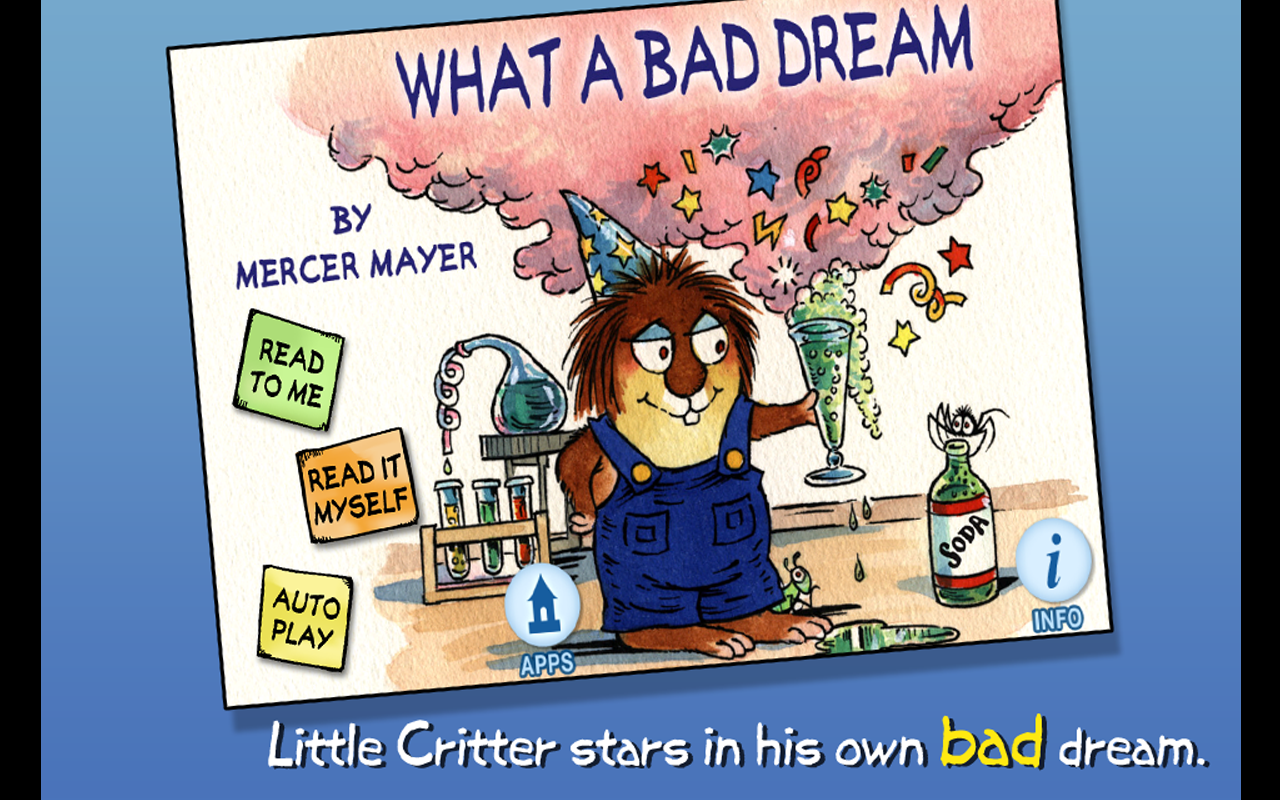 What a Bad Dream - Little Critter - App on Amazon Appstore