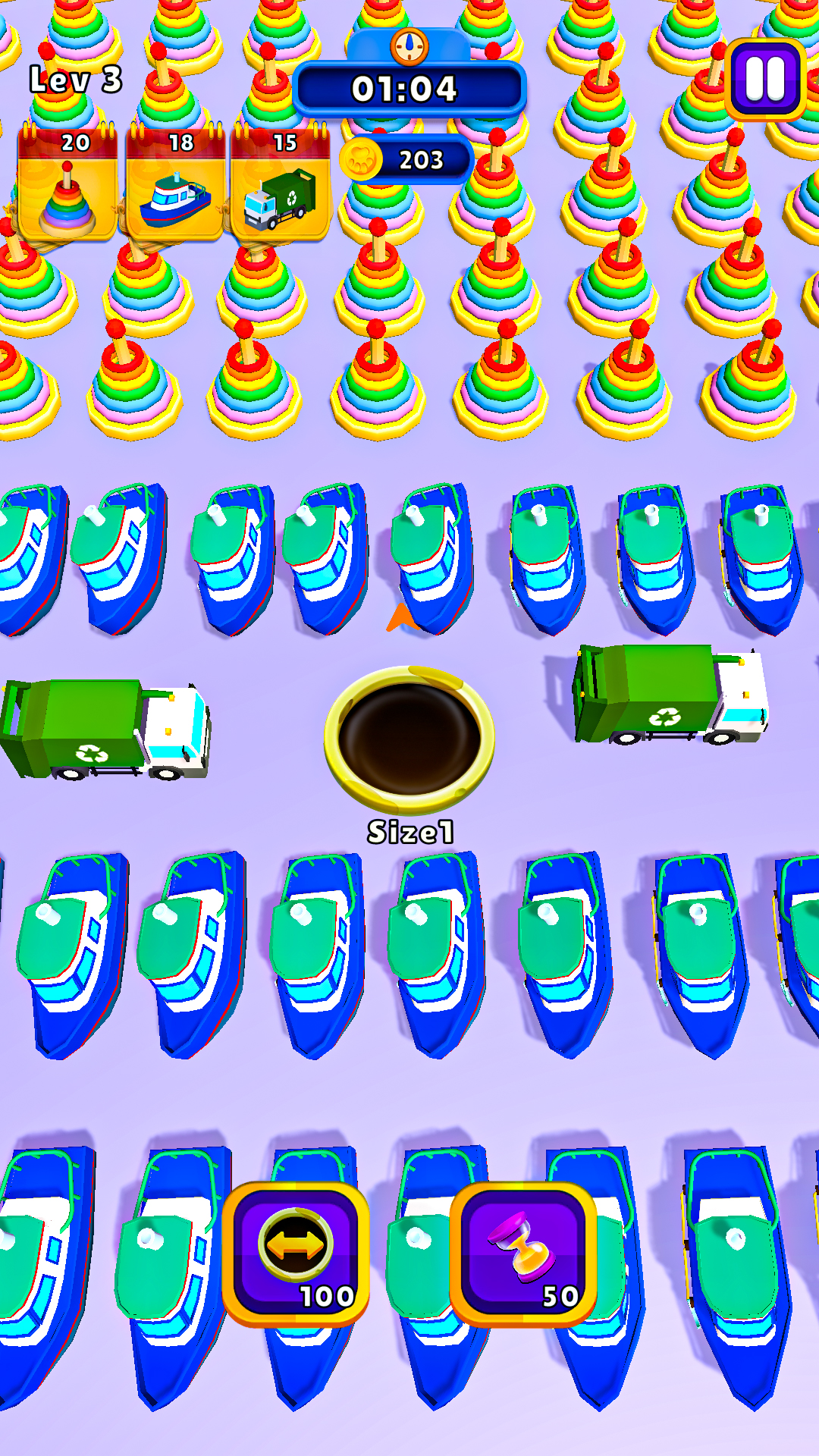 Hole Food Swept Collect Master: BlackHole Em All Swallow Challenge ...