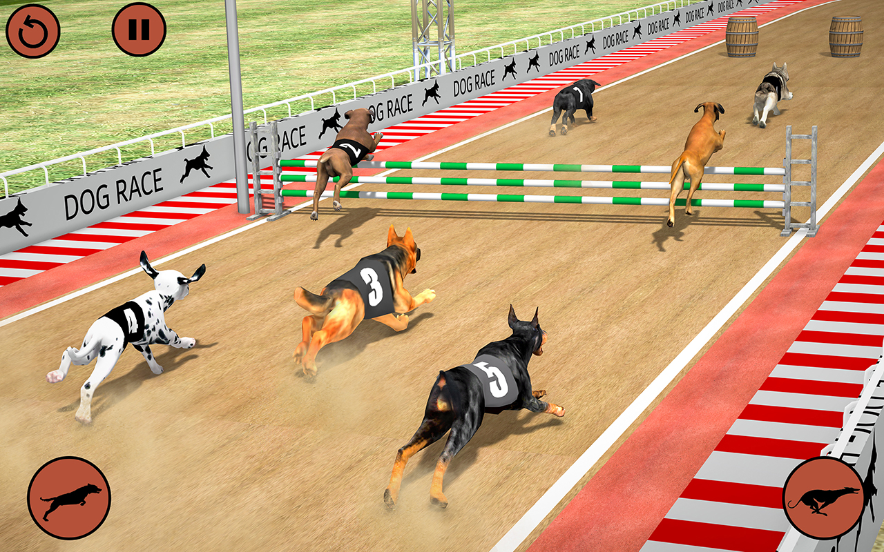 Dog Racing Games: Dog Games, Virtual Pet Puppy Simulator Game, Dog ...