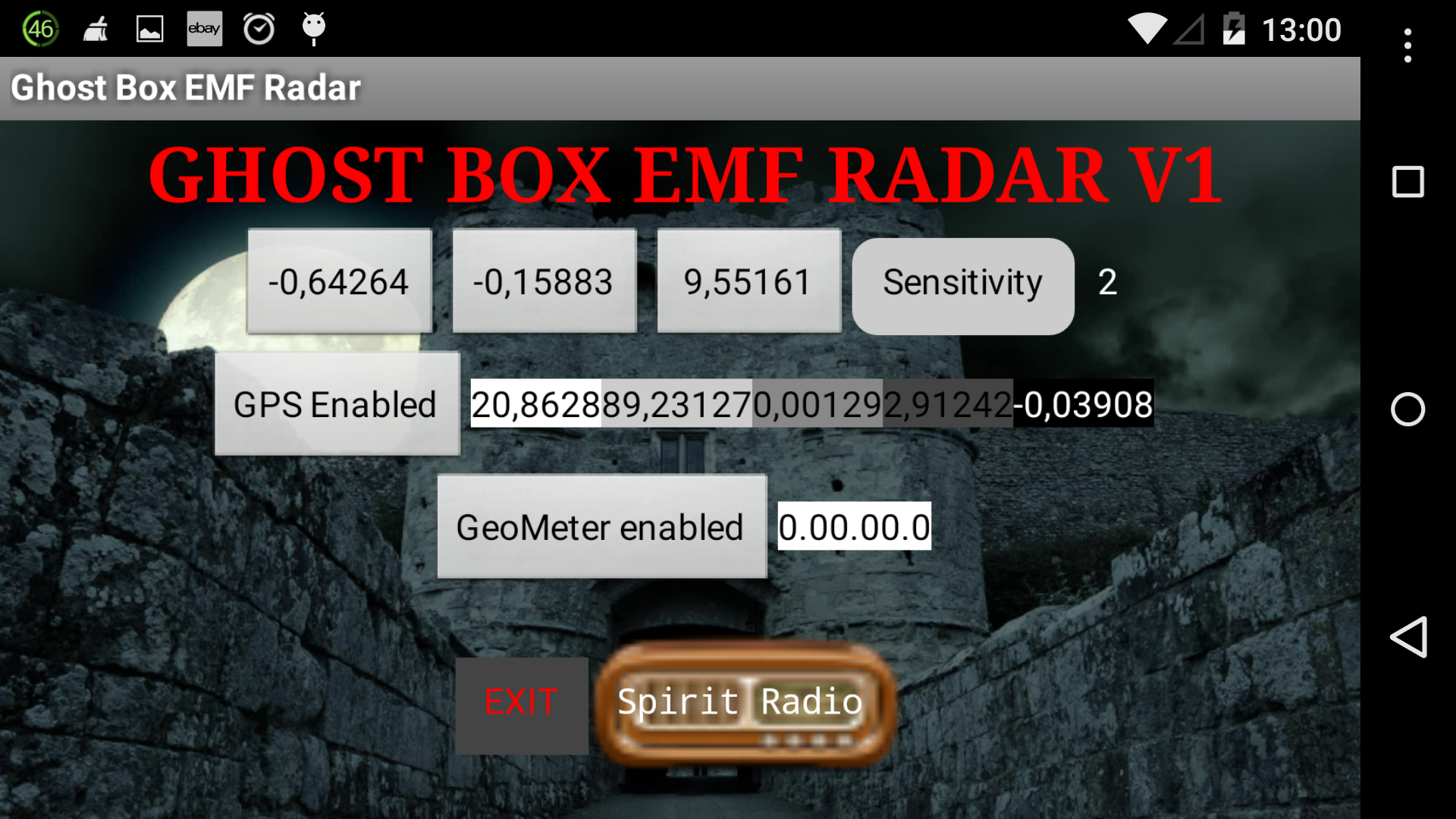 Ghost Box EMF Radar GeoMeter - App on Amazon Appstore