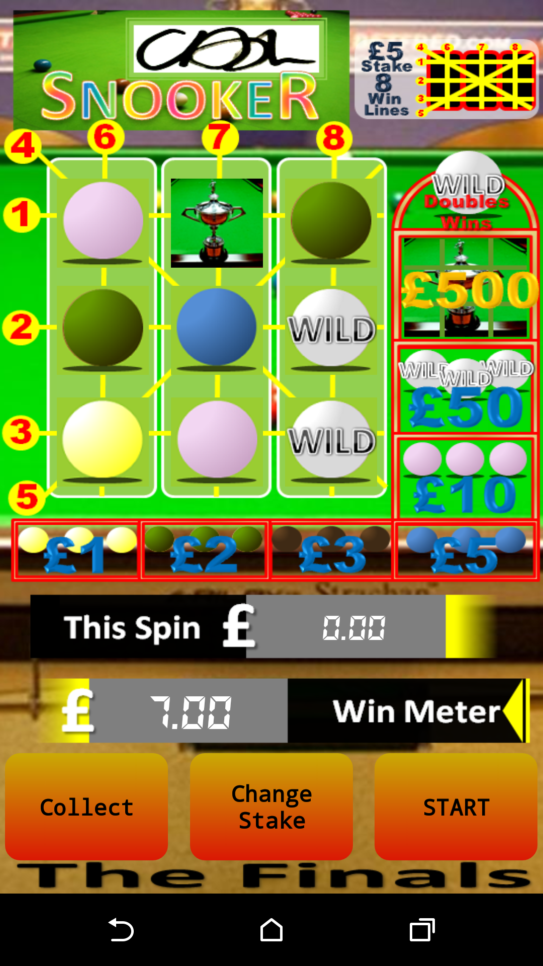 CAsh Snooker - Fruit Machine - App on Amazon Appstore