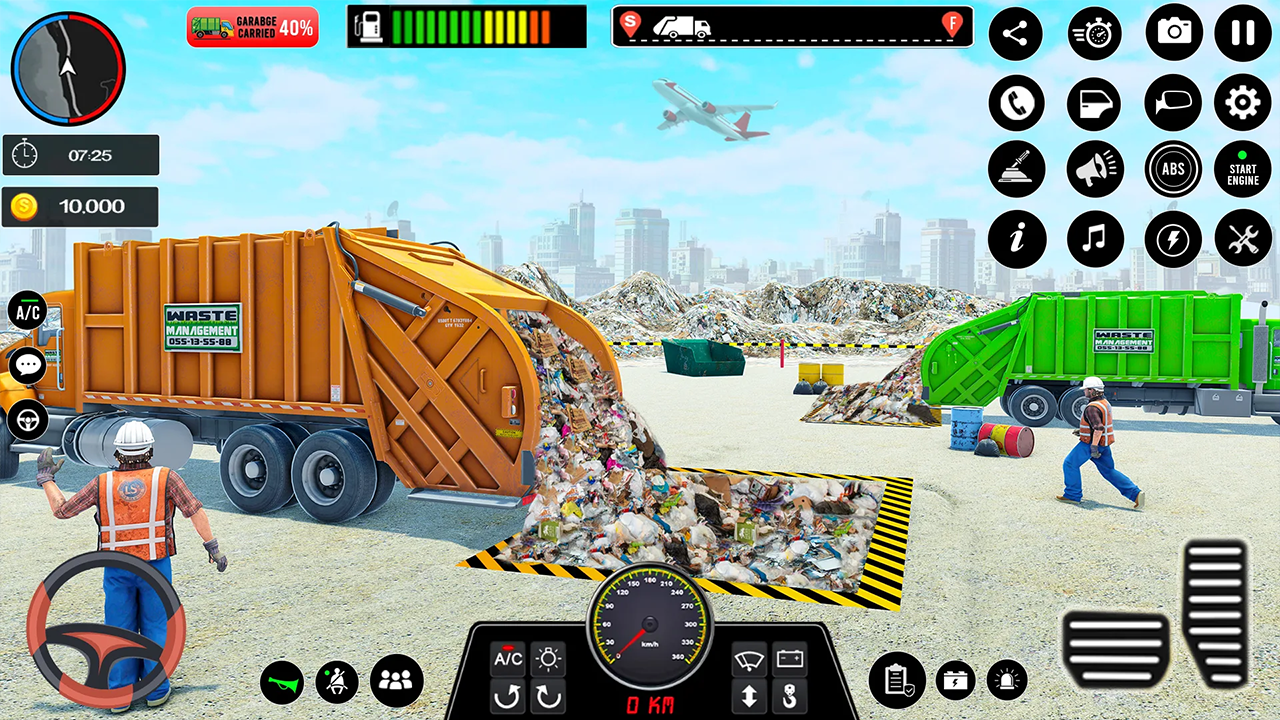 Garbage Truck Driving Simulator Games – Waste Collection Adventure ...