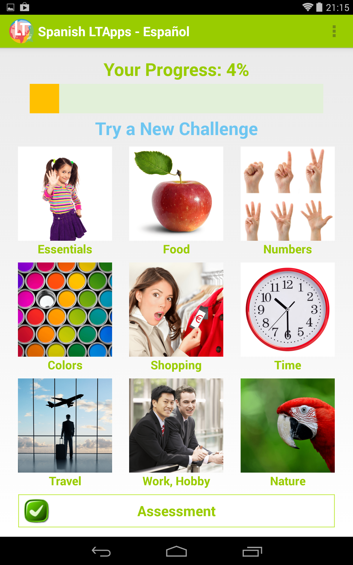 初心者向けスペイン語LTApps-Amazonアプリストアのアプリ