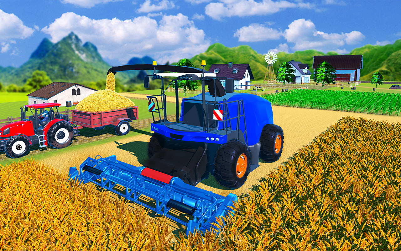 Farm Tractor Games 2024 | Harvest Crops Farmer Simulator - App on ...