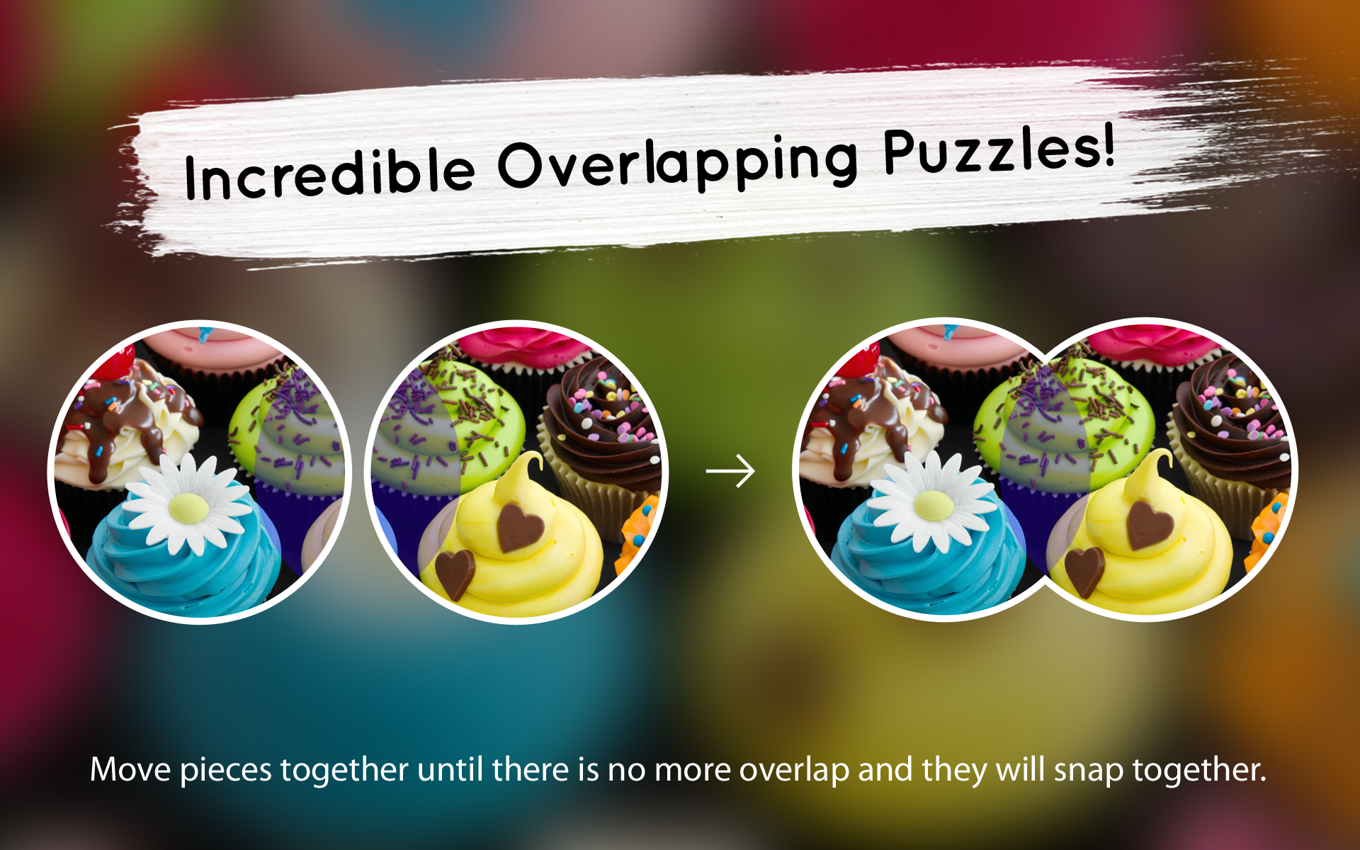 Venn Free: Overlapping Jigsaw Puzzles - App on Amazon Appstore