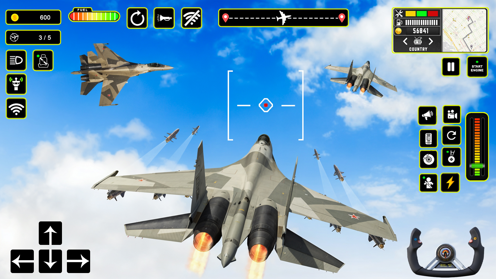 Flight Simulator 2.1 Airplane Games Aeroplan Flying Airplane Sky Racing ...