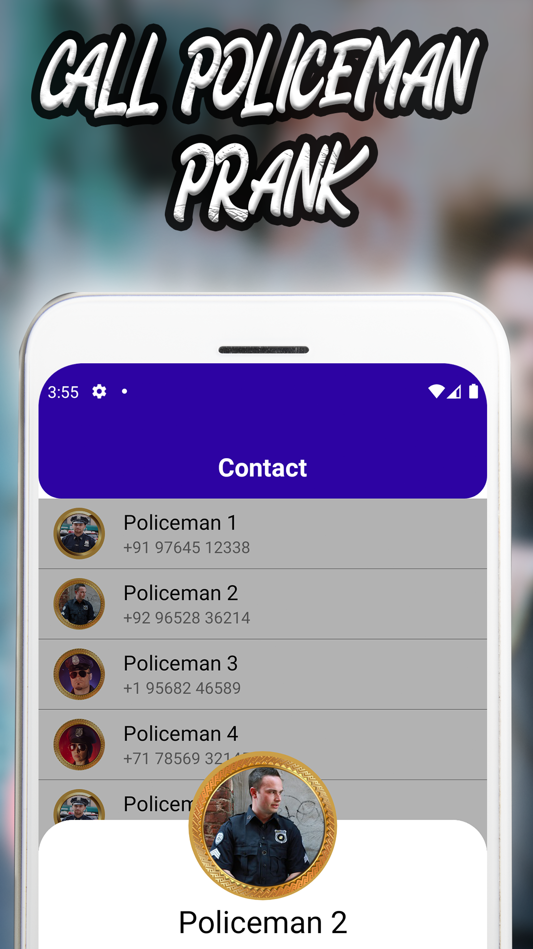 Policeman Video Call - Simulate call with Policeman- Prank Video Call ...