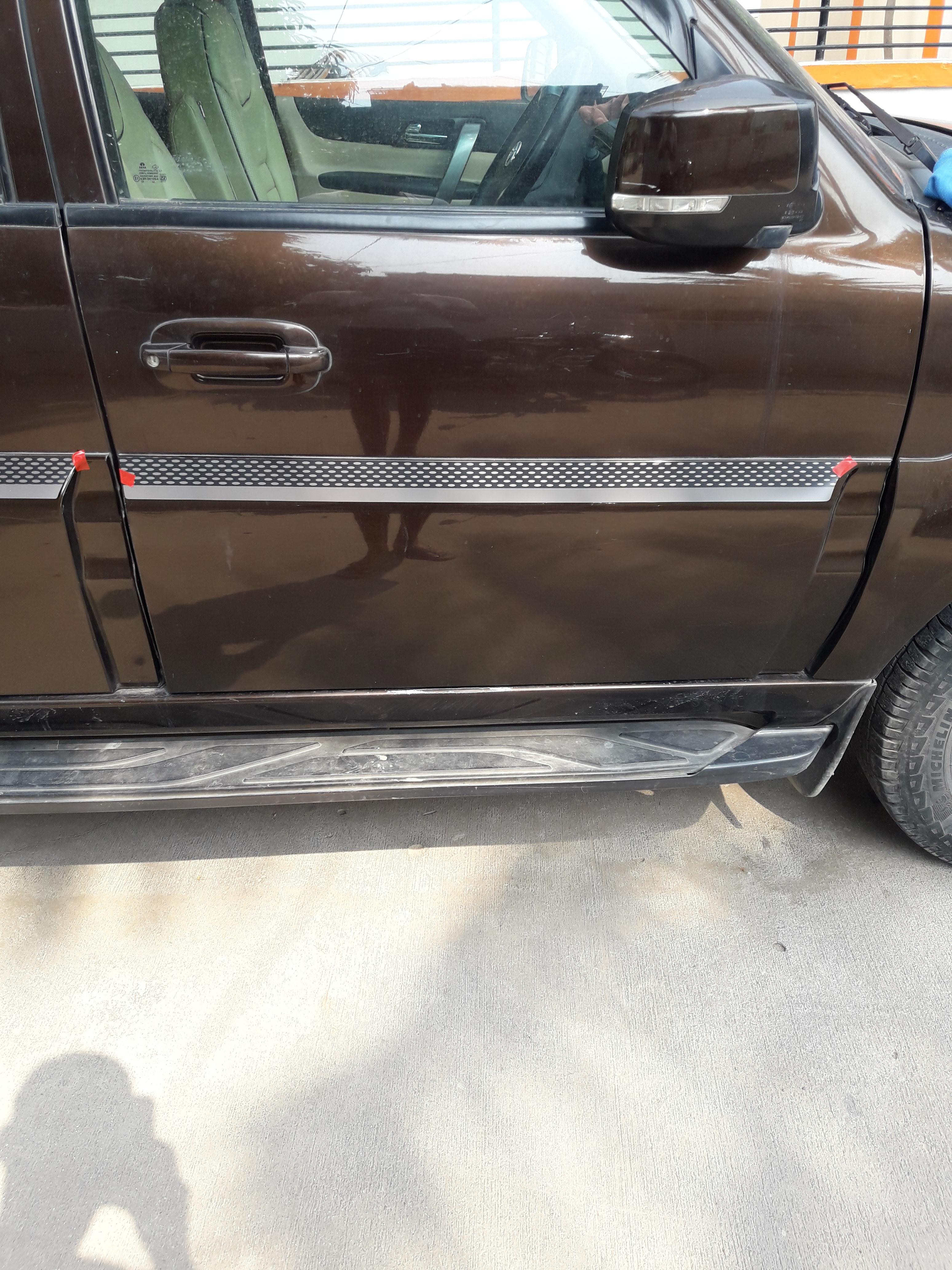 Automaze Quara Vinyl Car Side Decal Full Body Sticker Graphics for Tata ...