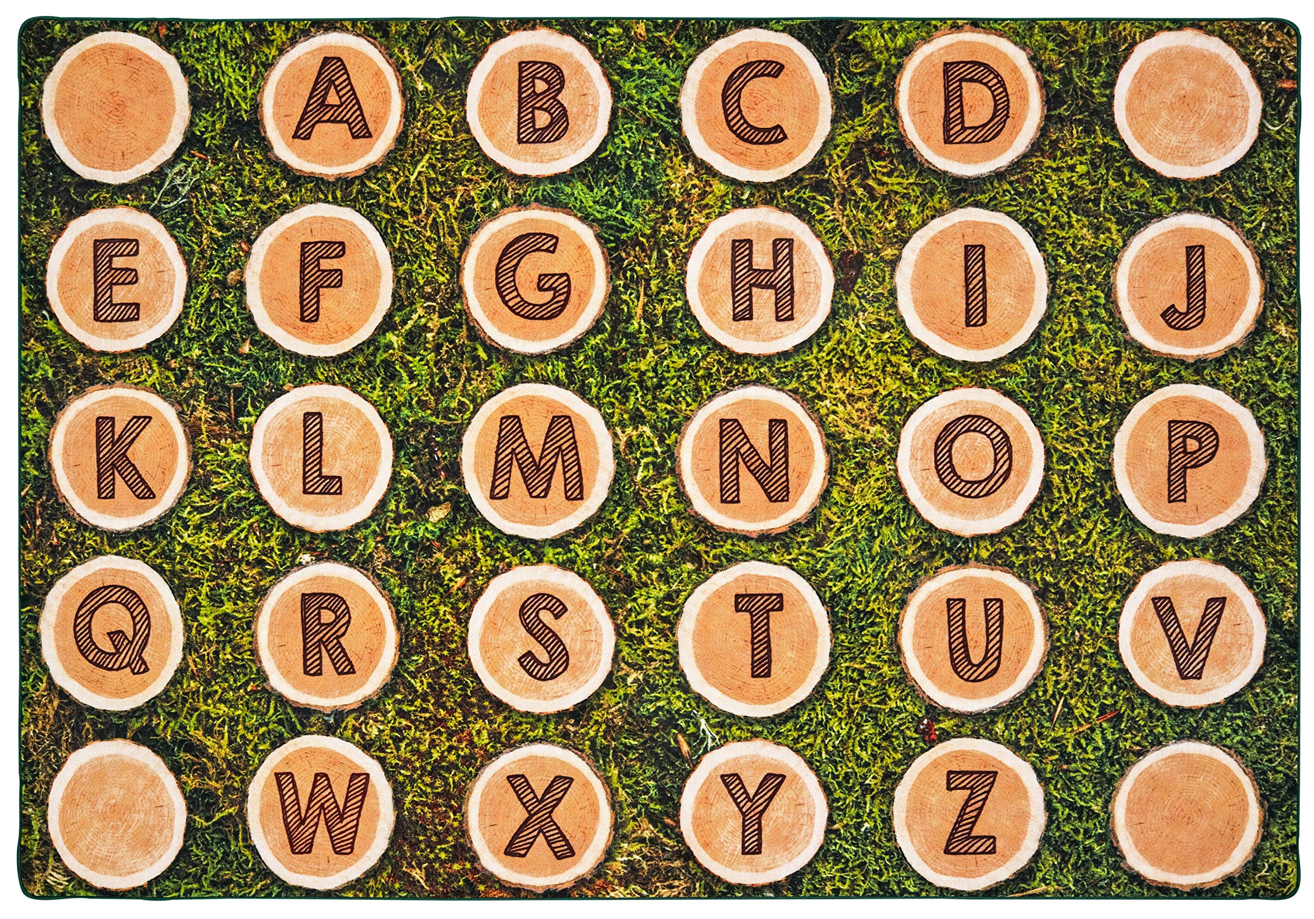 Amazon.com: Carpets for Kids 60616 Alphabet Tree Rounds Classroom ...