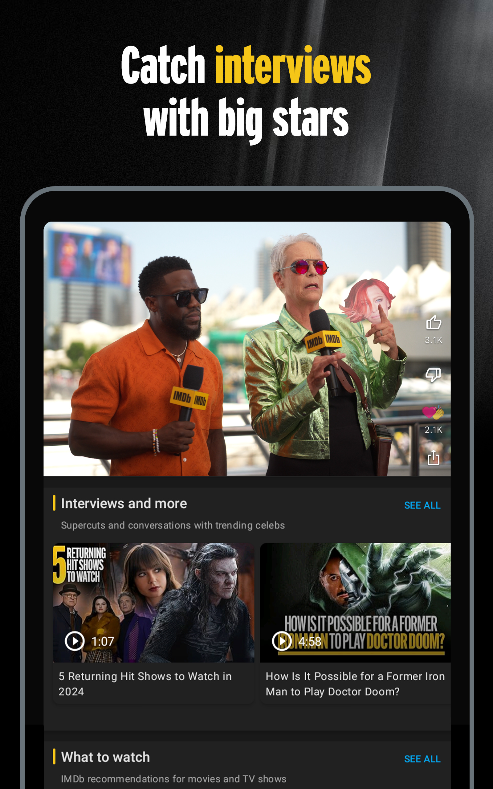 IMDb: Your guide to movies, TV shows, celebrities - App on Amazon Appstore
