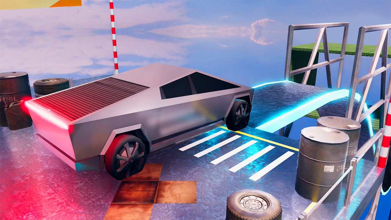 Mega Ramp Cybertruck Stunts Game 3D - App on Amazon Appstore