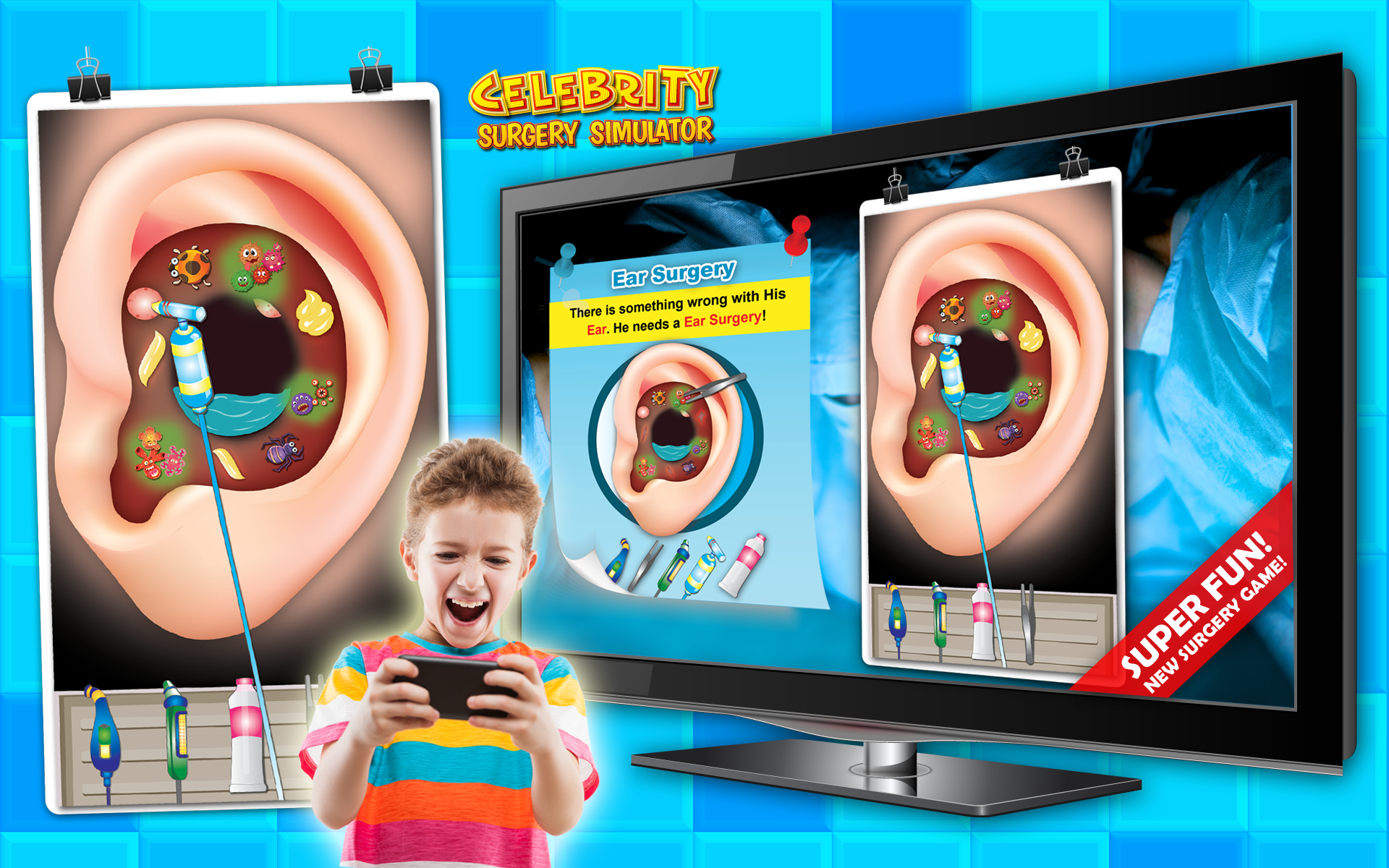 Celebrity Surgery Simulator: Stomach,Heart,Ear,Liver Surgeon Simulator ...