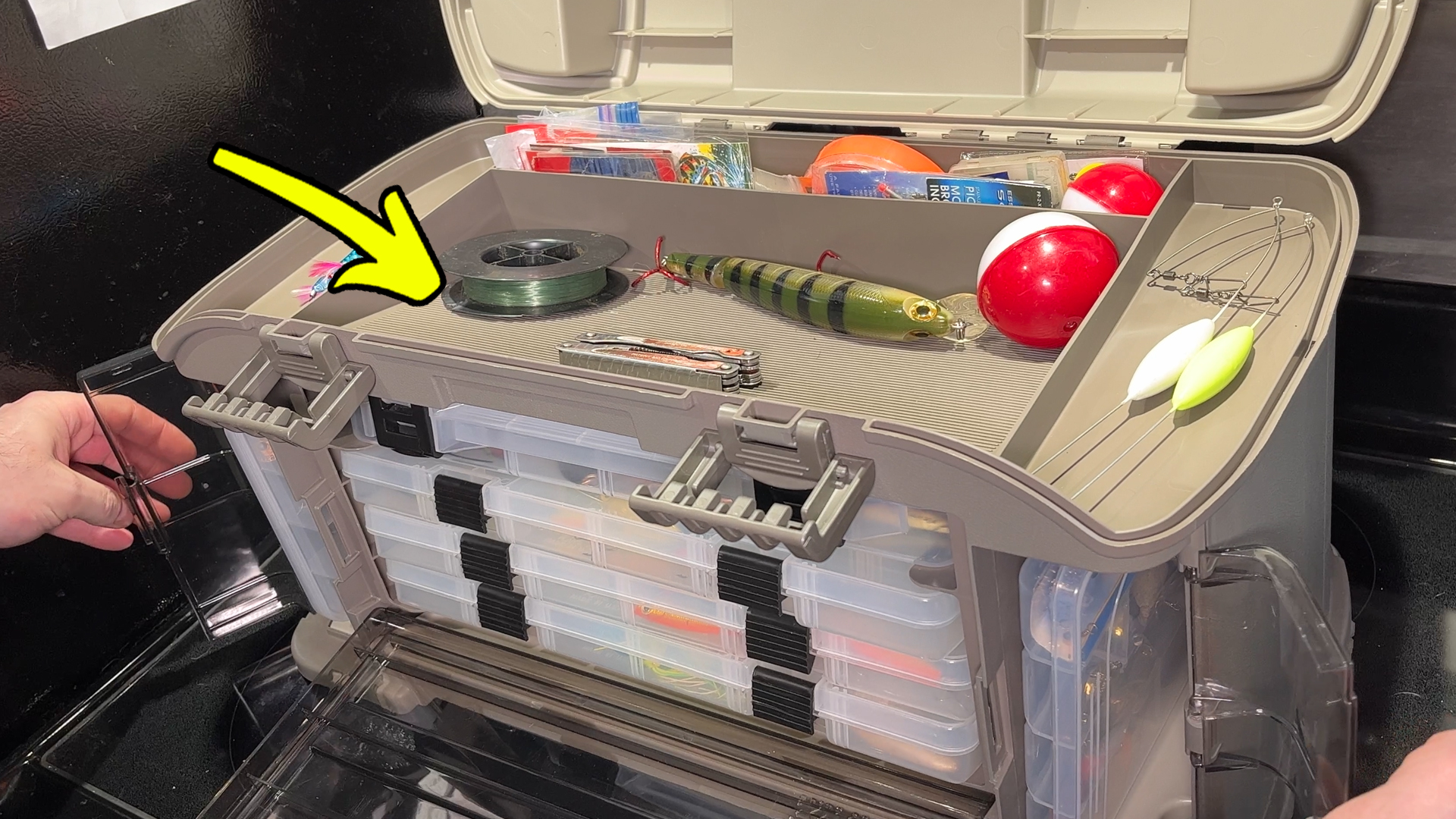 Watch QUICK REVIEW& Plano Angled 787 Fishing Tackle Storage Box on ...