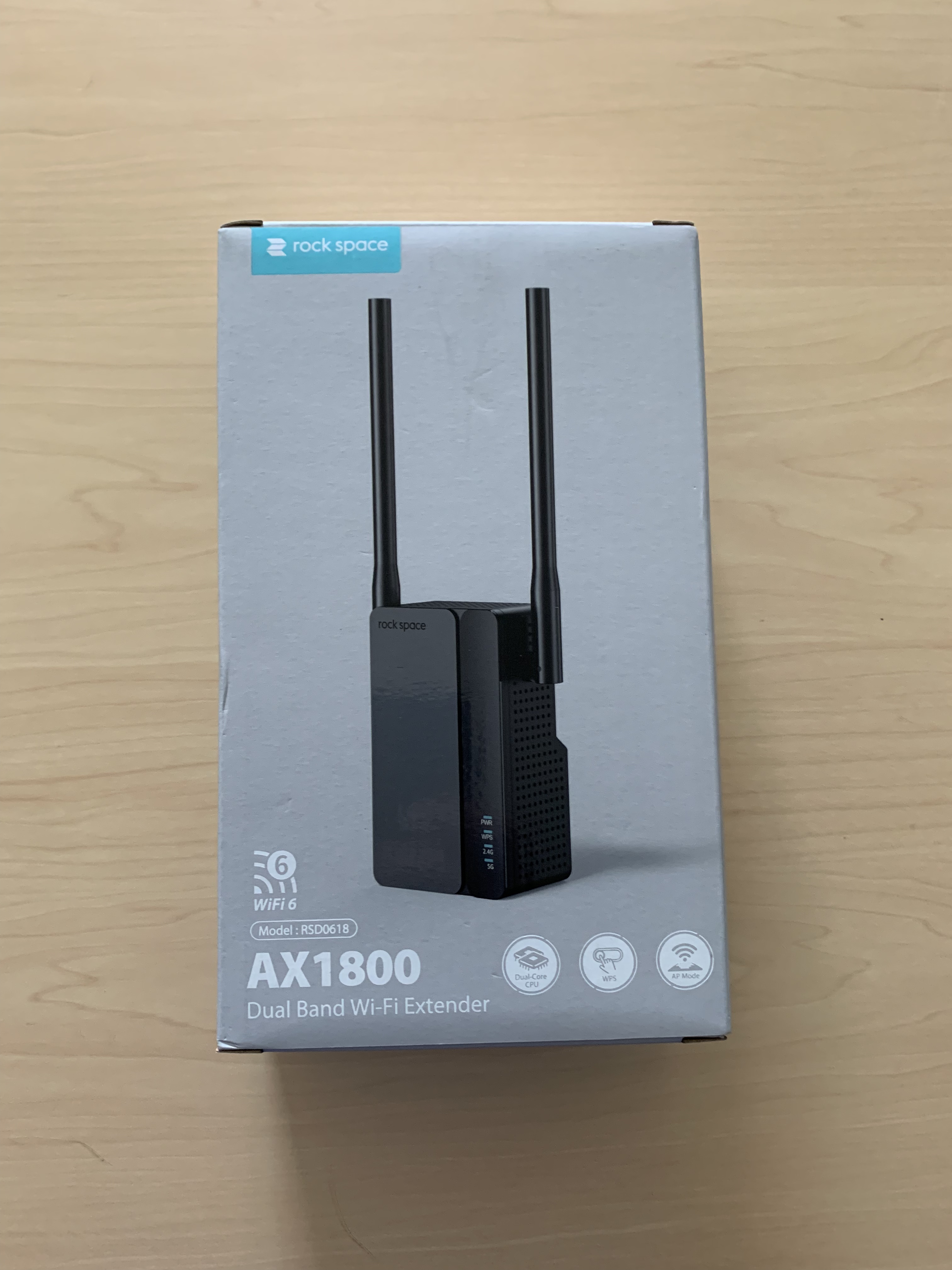 $13/mo - Finance AX1800 WiFi 6 Range Extender- rockspace WiFi Repeater ...