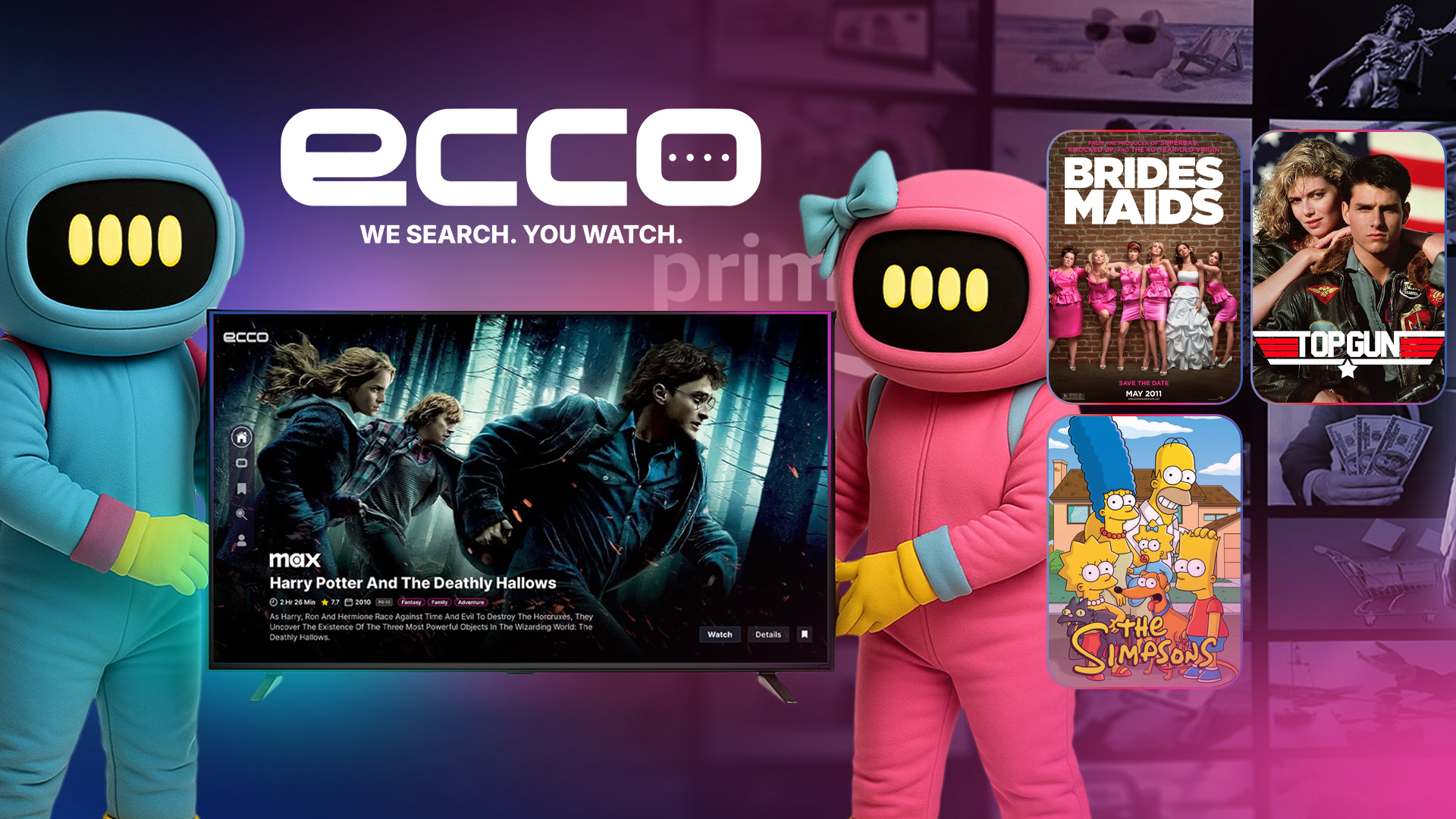 ECCO: Find Movies & TV Shows - App on Amazon Appstore