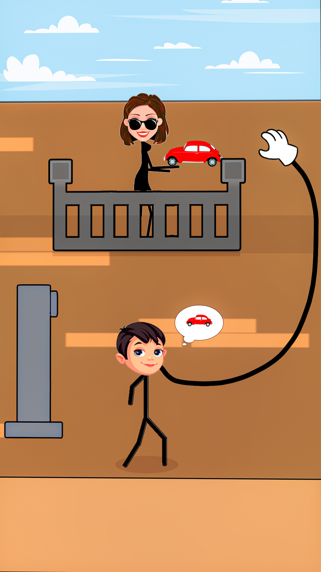 Stickman Thief Puzzle: Stickman Puzzle Game. Solve Brain Puzzles, guide ...
