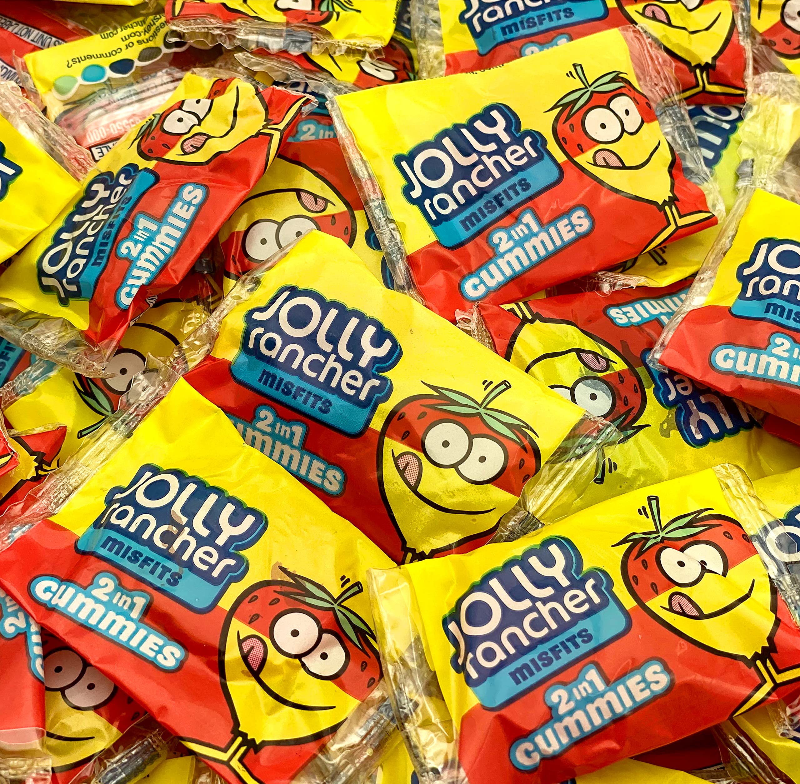 Buy CrazyOutlet Jolly Rancher Misfits 2 in 1 Gummies, Assorted Fruit ...