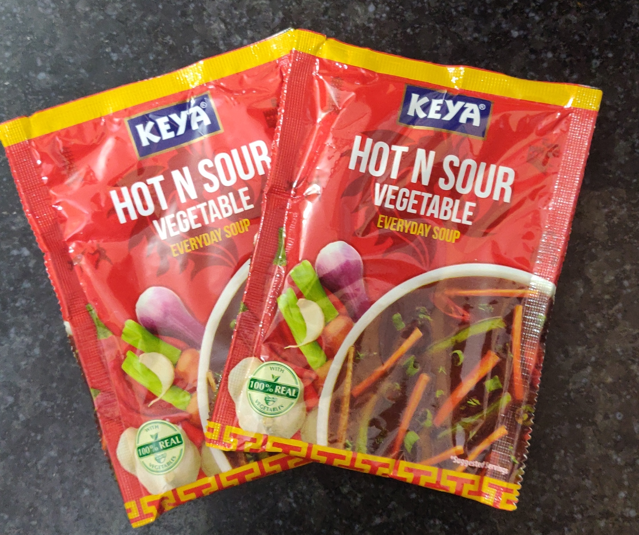 Keya Gourmet Soup Creamy Mushroom 44gm | Serves 4 | Pack of 6 : Amazon ...