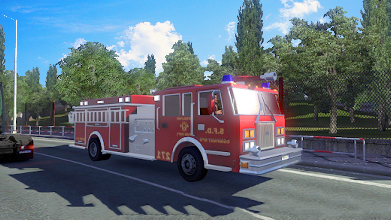 New Rescue Fire Truck Driving Simulator; Offline 911 Rescue Fire ...