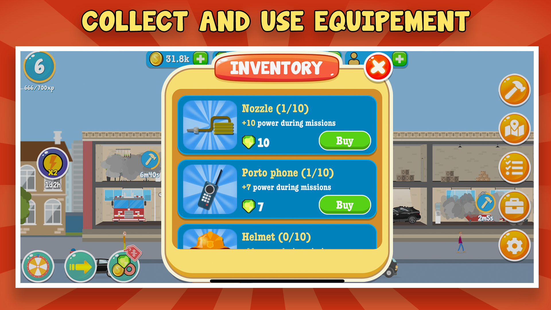 Fire Inc: Classic fire station tycoon builder game - App on the Amazon ...