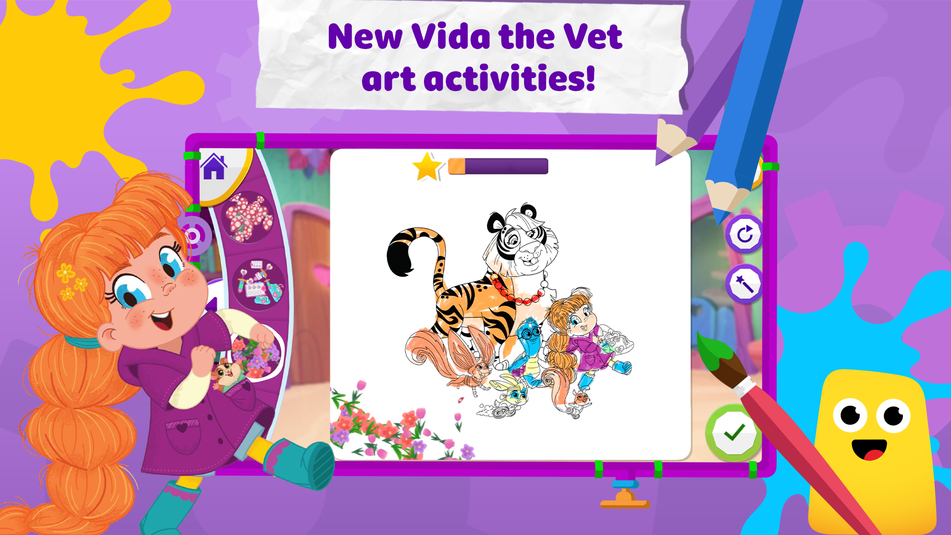 BBC CBeebies Get Creative - Build, paint and play! - App on the Amazon ...