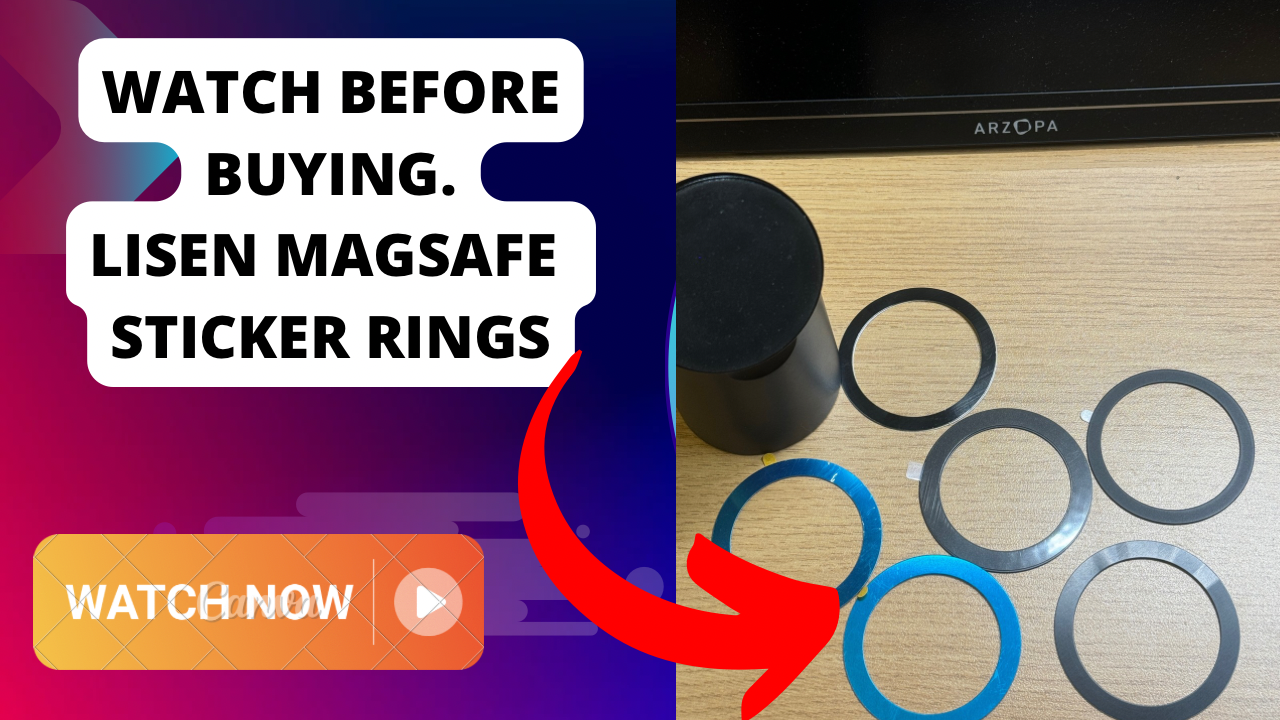 Watch Easy way to add MagSafe functionality to your phone case on ...