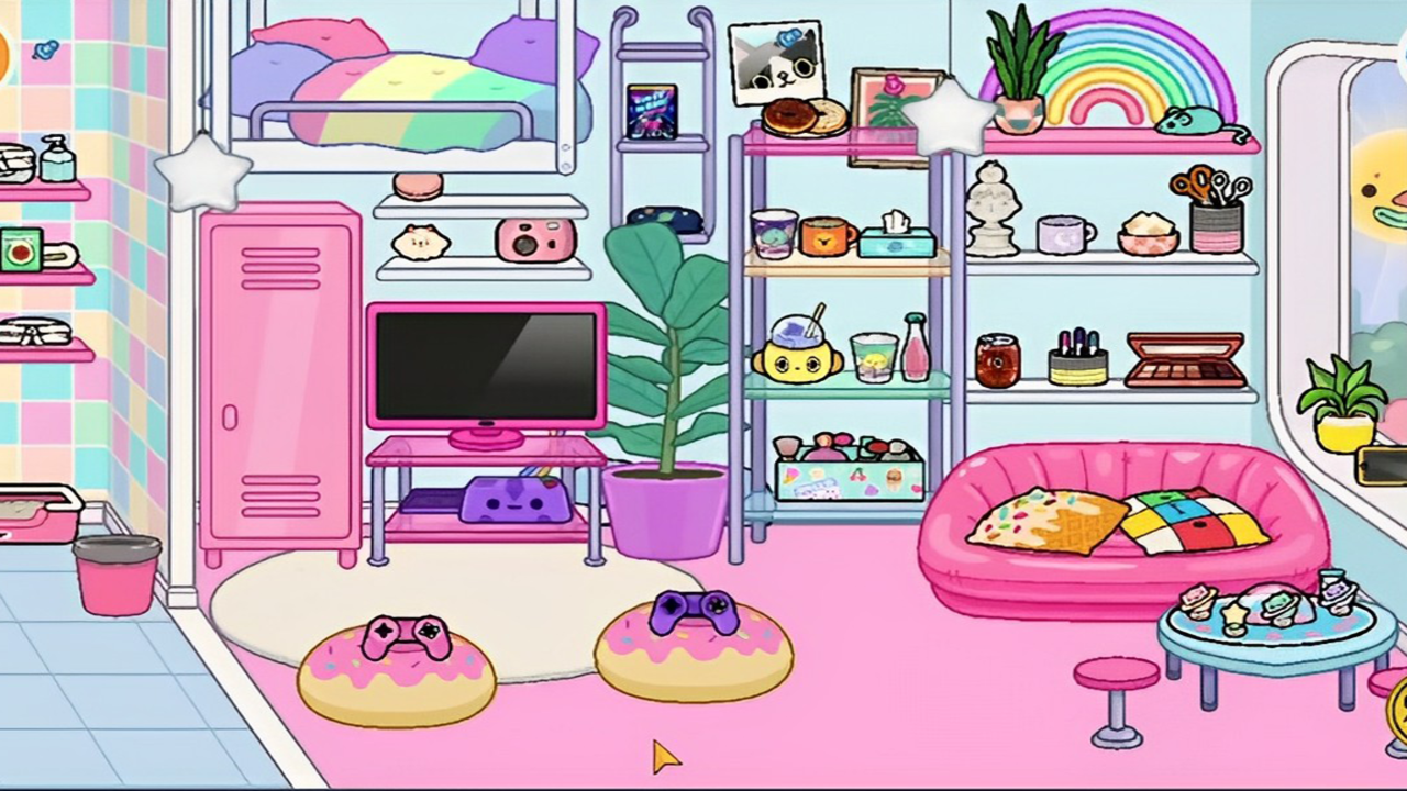 Neon Rainbow House for Toca Boca - App on Amazon Appstore