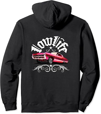 Amazon.com: Low Rider Car Pullover Hoodie: Clothing